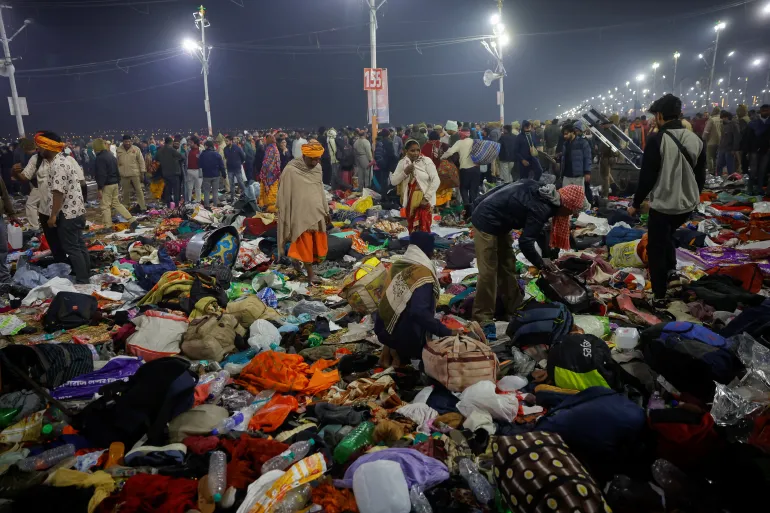 More than seven people reportedly crushed in India at Mahakumbh ...