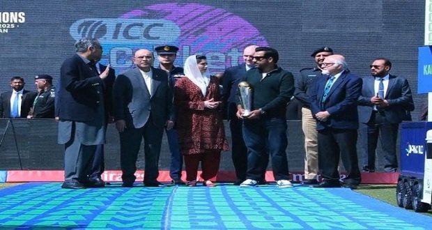 President Zardari visits National Stadium to see opener of Champions ...