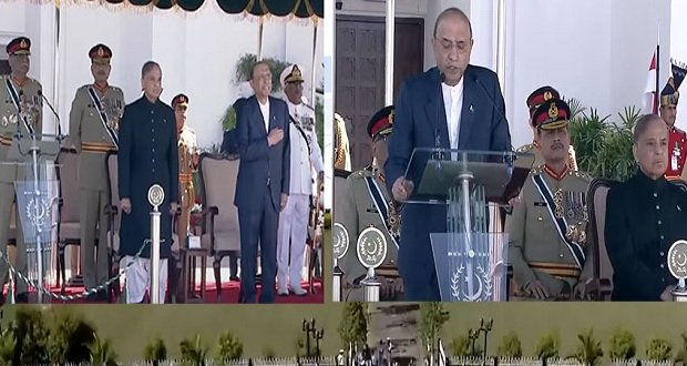 Pakistan Day Military parade ceremony held in Islamabad - Abb Takk News