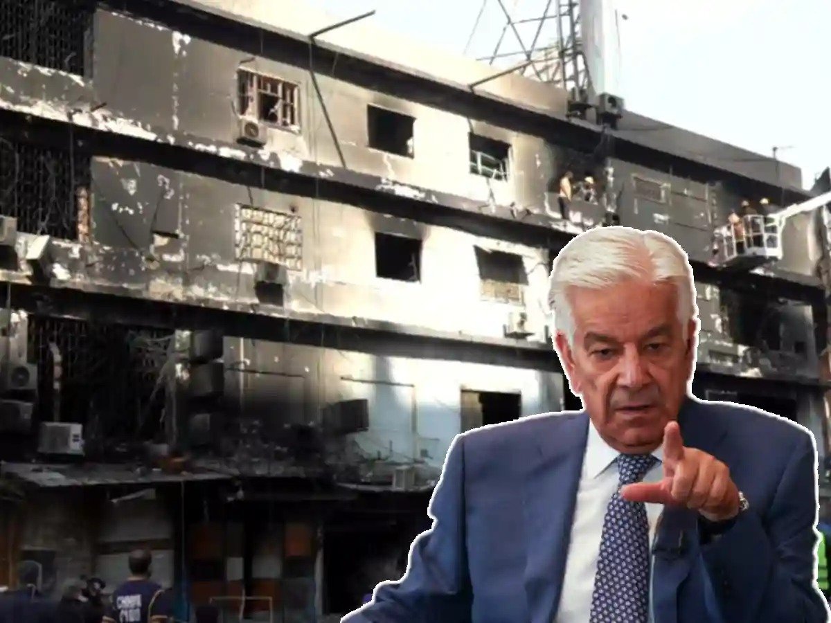 Gul Plaza tragedy; Khawaja Asif emphasizes the need for strengthening ...